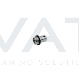 KIT WATER INLET COUPLING CHROME W/T FILTER